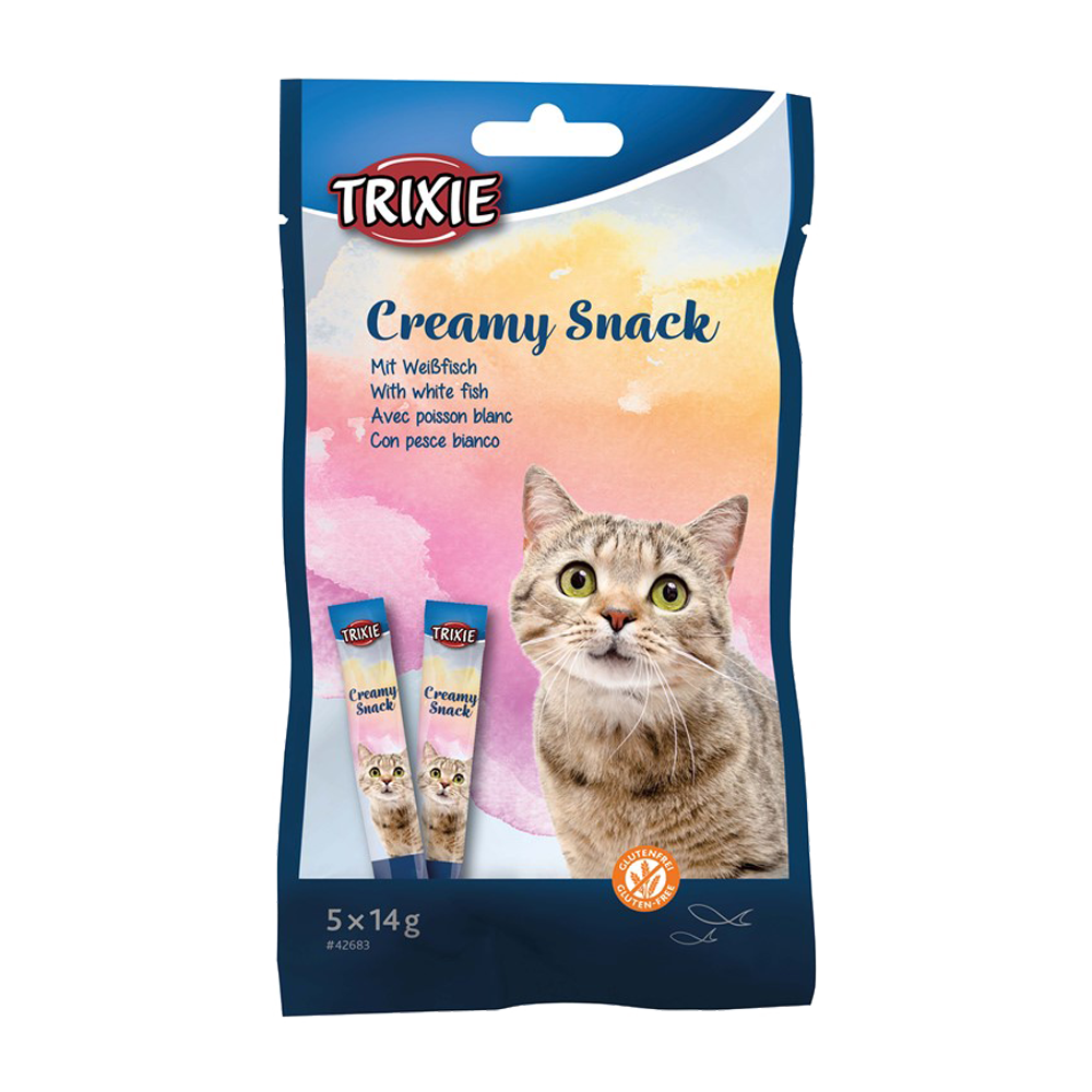 Creamy Snack Med Vitfisk - 5X14 G | Endast 39 kr! - Zoogiganten