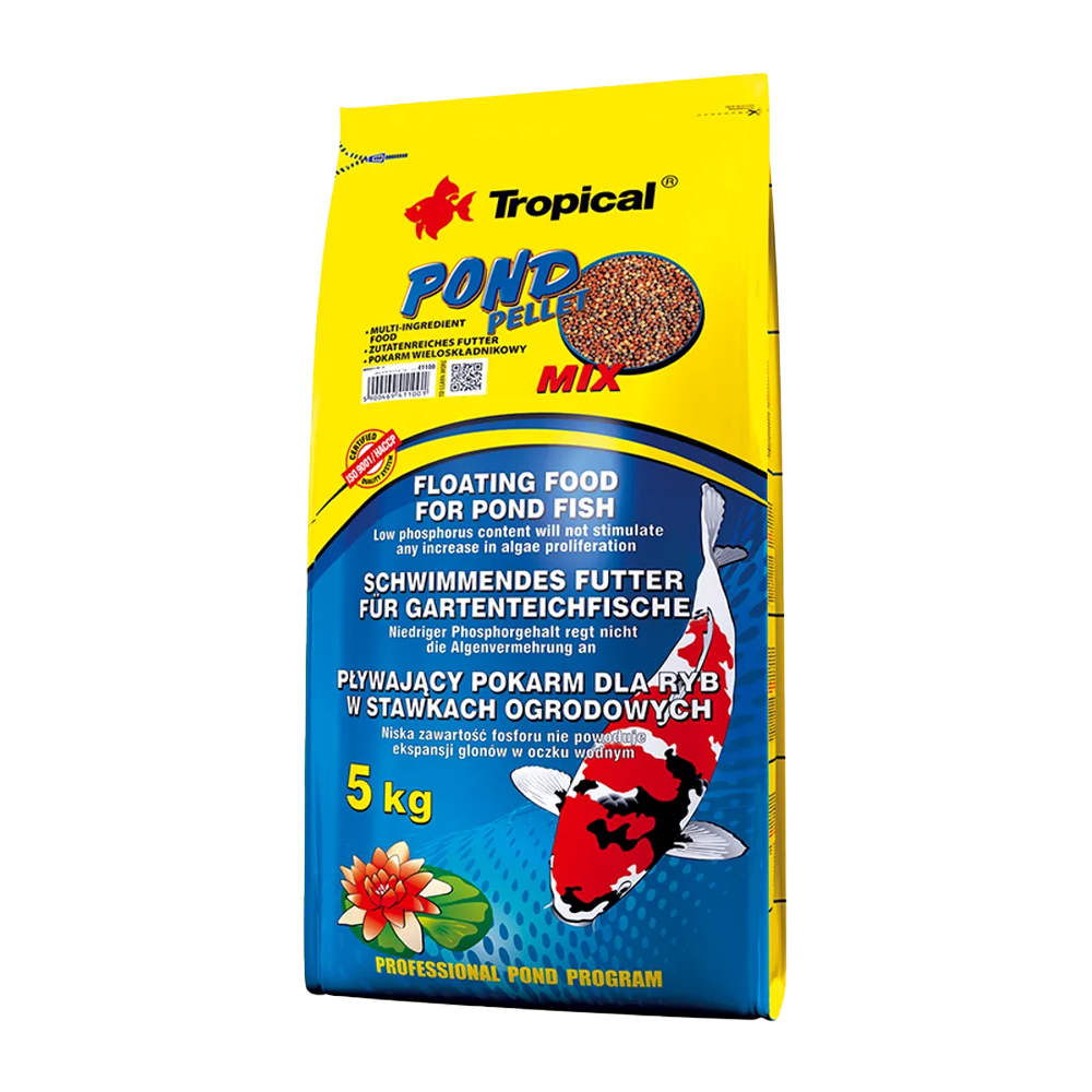 Tropical Pond Pellet Mix S - 5KG | Endast 799 kr! - Zoogiganten ...